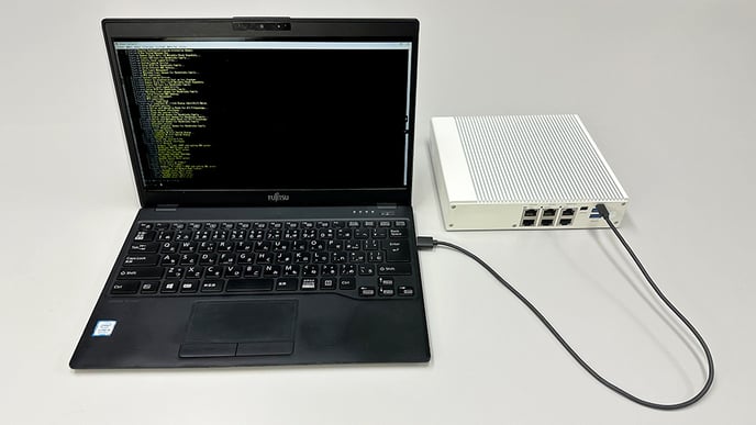 シリアルコンソール接続（EasyBlocks EBX9タイプ）